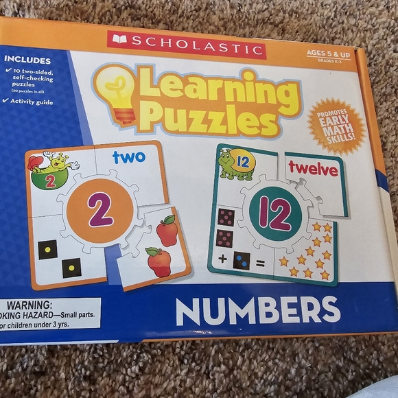 Scholastic | Toys | Scholastic Educational Learning Puzzles | Poshmark